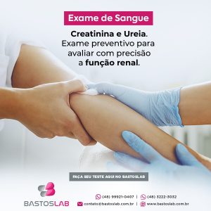 Exame de creatinina e ureia – Laboratório de Análises Clínicas, Exames ...